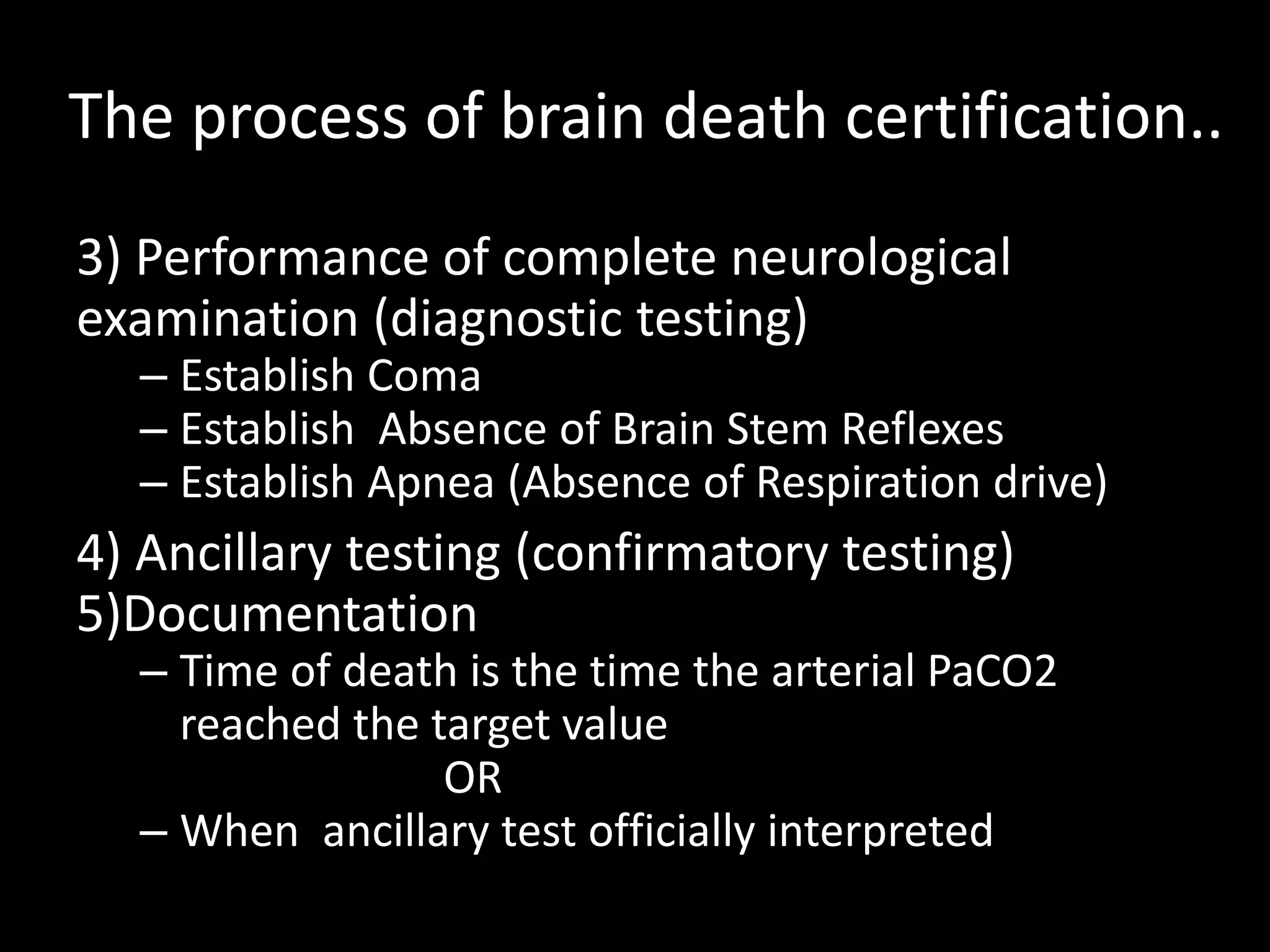 Brain death | PPTX
