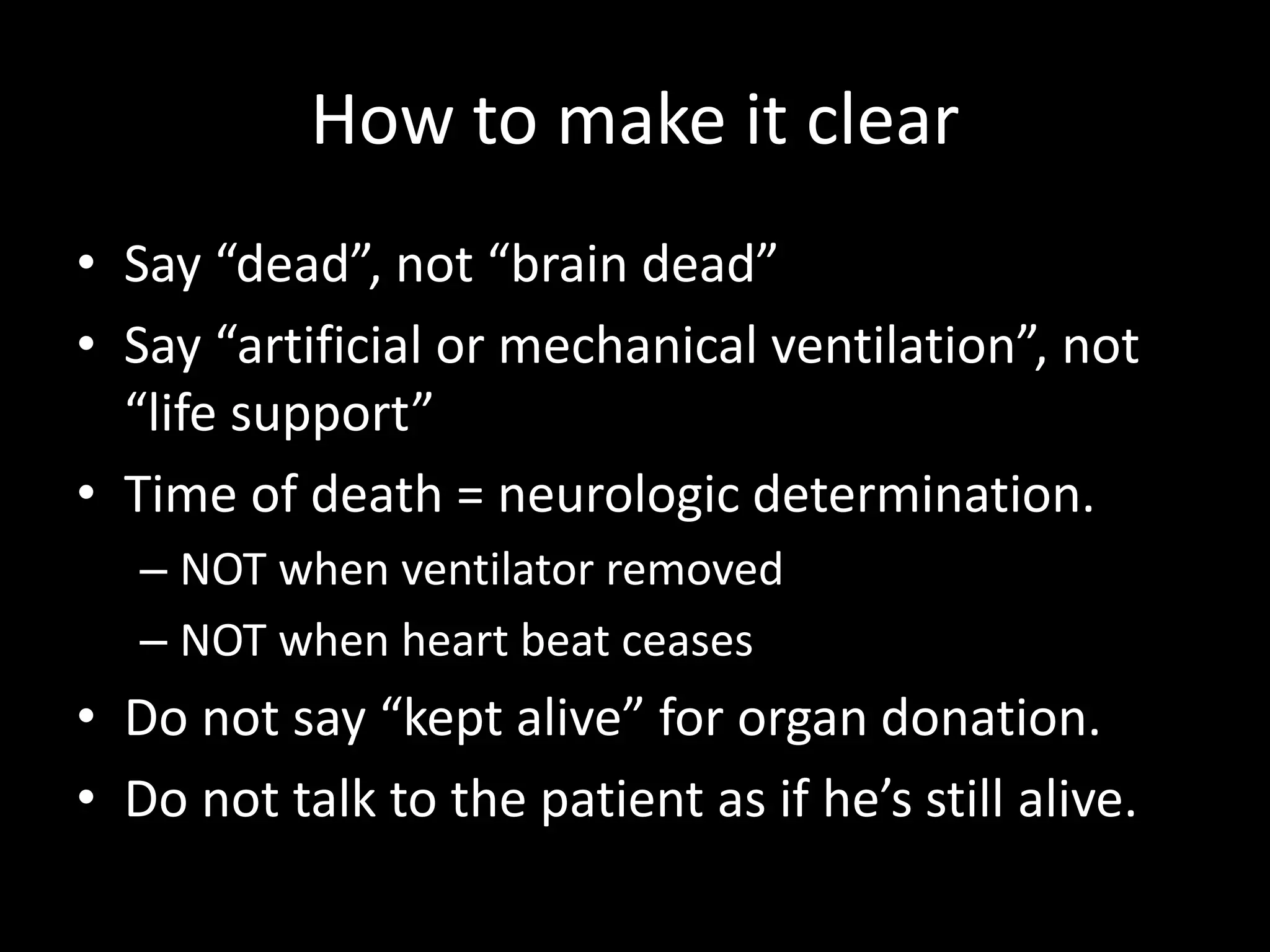 Brain death | PPTX