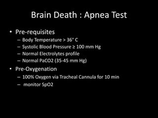 Brain death | PPTX