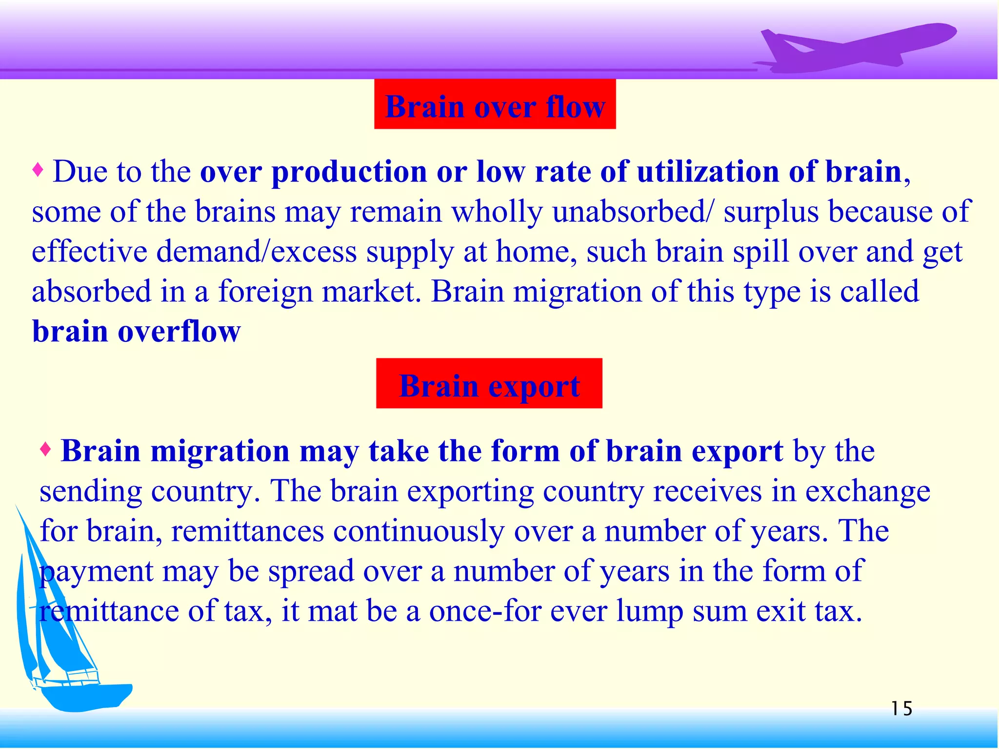 Brain drain Presentation | PPT