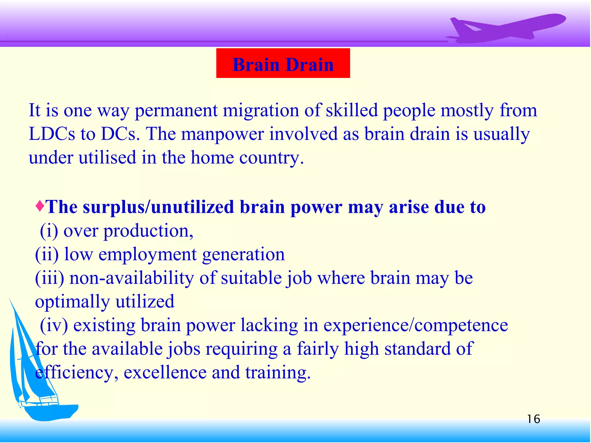 Brain drain Presentation | PPT