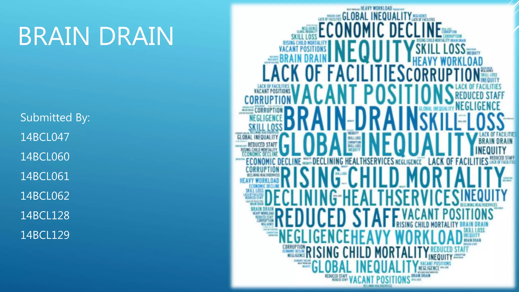 Brain drain | PPTX