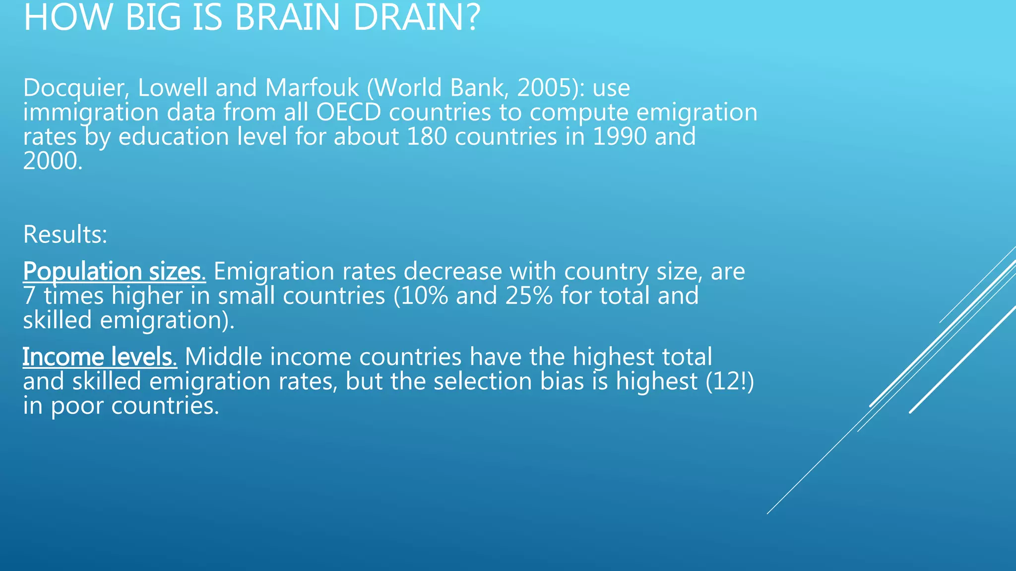 Brain drain | PPTX