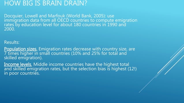 Brain drain | PPT