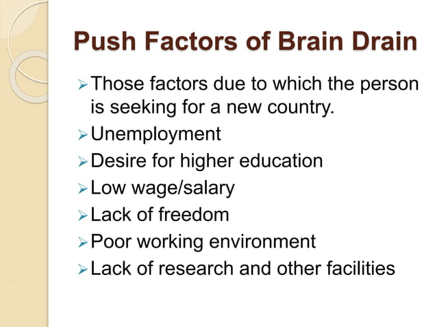 Brain Drain | PPT