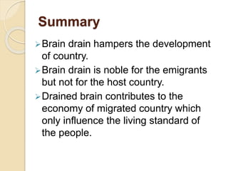 Brain Drain | PPT