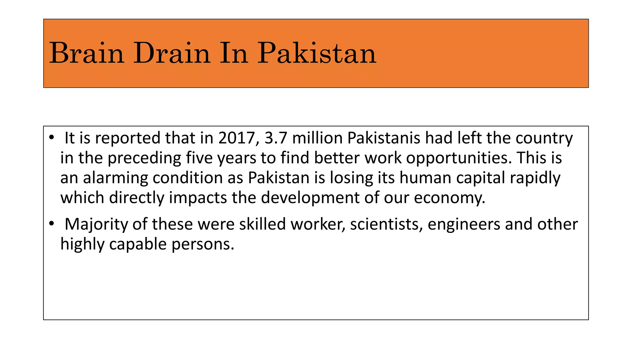 Brain drain | PPT