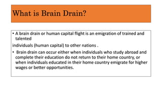 Brain drain | PPT