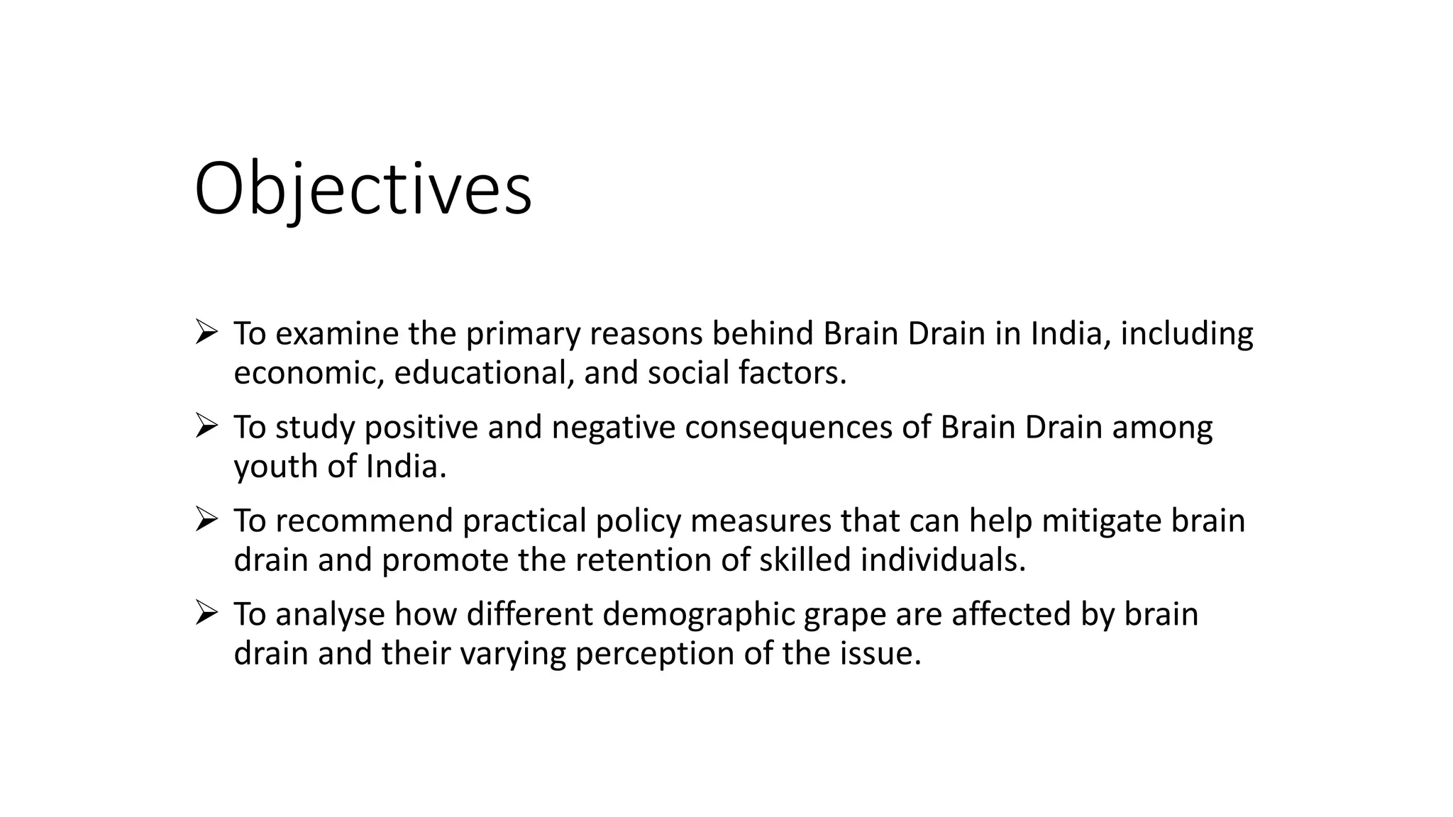 Brain Drain Among Youth in India- Issues and.pptx