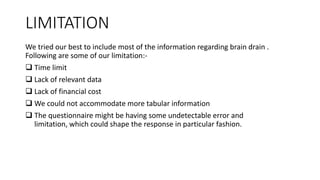 Brain Drain Among Youth in India- Issues and.pptx