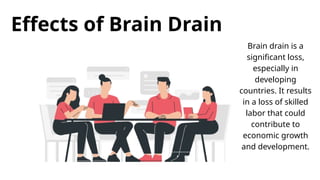 A thorough analysis on the Brain Drain and Brain Gain happening as a ...