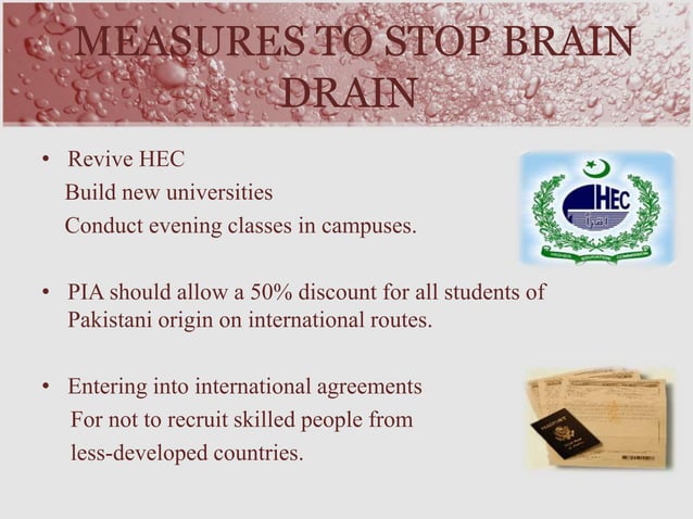 Brain drain from pakistan by adnan & co. | PPT