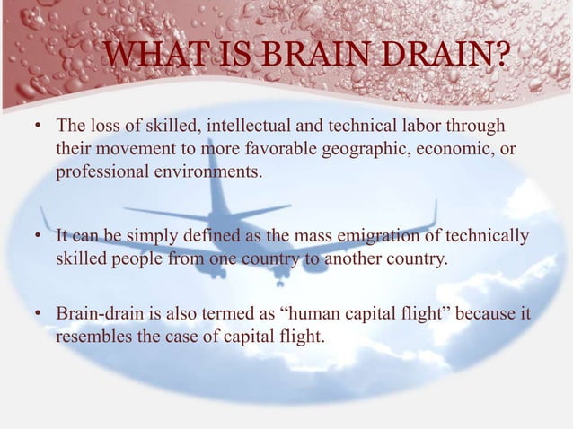 Brain drain from pakistan by adnan & co. | PPT