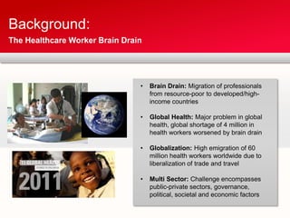 Global Governance Policy Addressing Brain Drain: Promoting Health ...