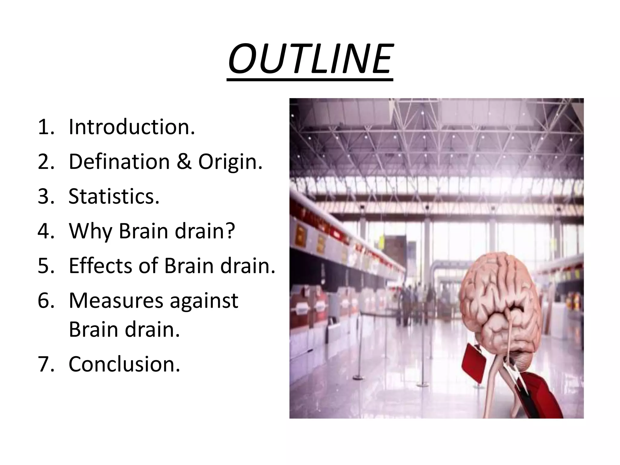 Brain drain in pakistan | PPTX