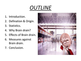 Brain drain in pakistan | PPTX