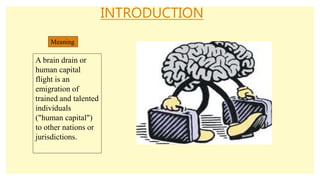 Presentation on Brain drain | PPTX
