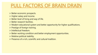 Presentation on Brain drain | PPTX