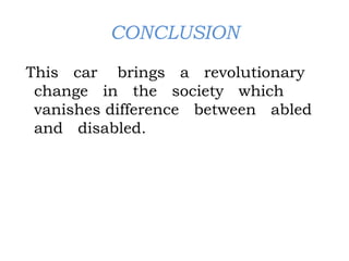 Brain Driven Car | PPTX