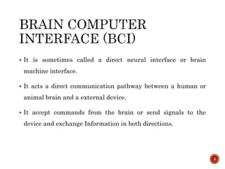 Brain Controlled car for disabled using AI | PPTX