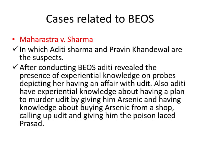 Brain electrical oscillation signature profiling(beos) | PPTX
