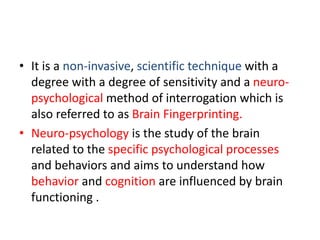 Brain electrical oscillation signature profiling(beos) | PPTX