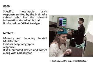 Brain fingerprinting | PPTX | Brain and Nervous System Disorders ...