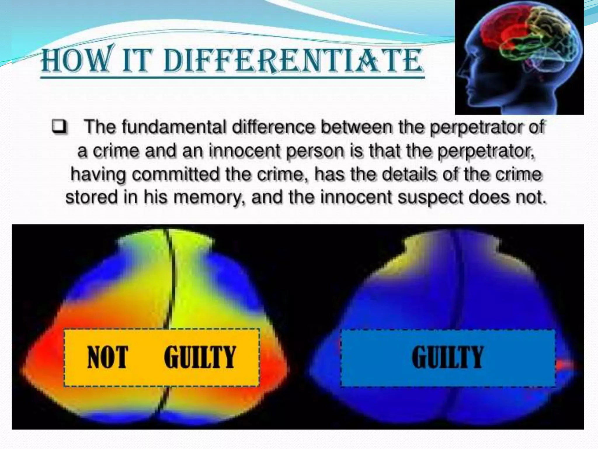 Brain fingerprinting | PPTX