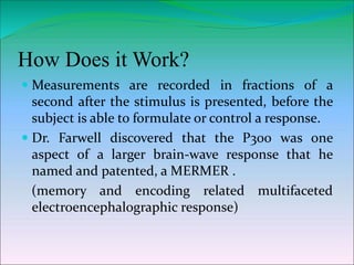 Brain Fingerprinting New cyber Technology | PPT | Brain and Nervous ...