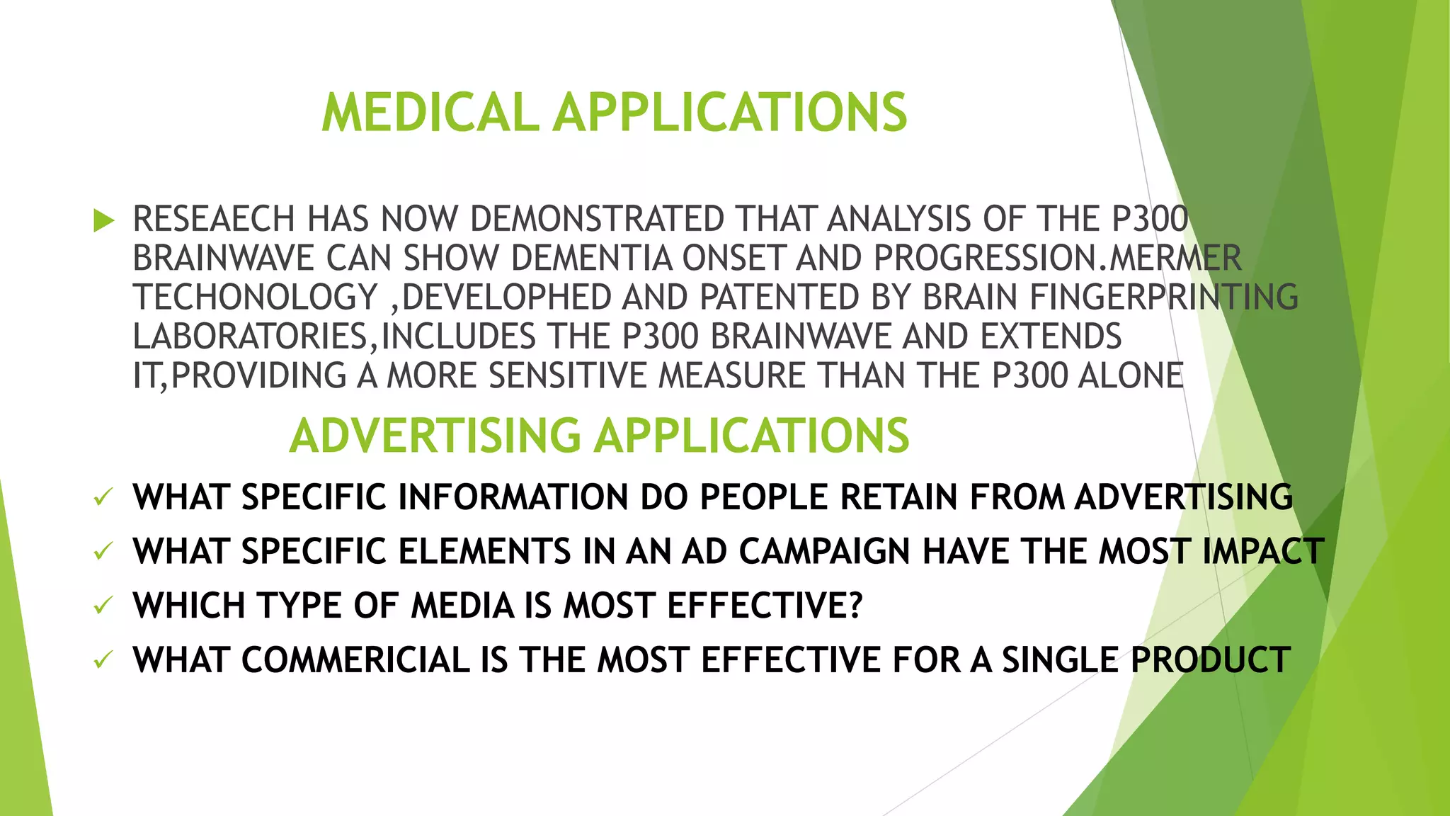 Brain fingerprinting ppt by ramana babu | PPTX