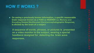 Brain fingerprinting | PPT
