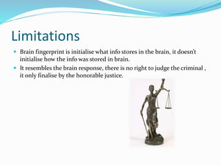 Brain fingerprint technology presentation | PPTX