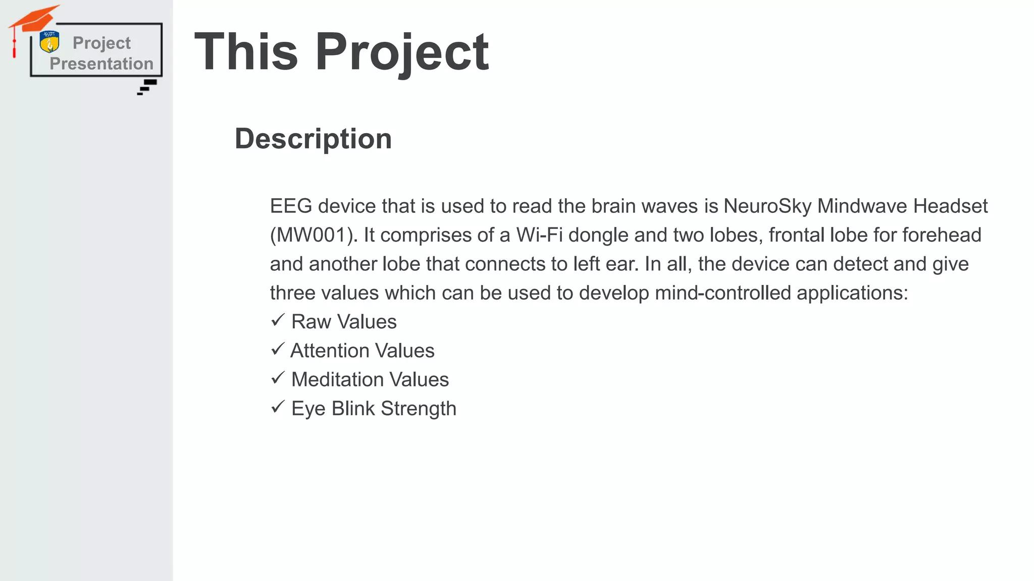 Brain Game Simulator using BCI | EEG Applications | NeuroSky Minwave | PDF
