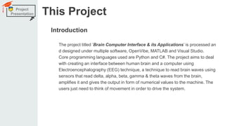 Brain Game Simulator using BCI | EEG Applications | NeuroSky Minwave | PDF