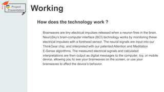 Brain Game Simulator using BCI | EEG Applications | NeuroSky Minwave | PDF