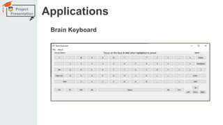 Brain Game Simulator using BCI | EEG Applications | NeuroSky Minwave | PDF