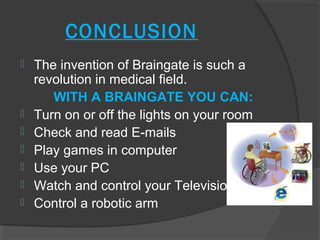 Brain gate | PPT