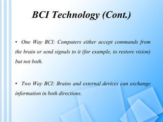 Brain Gate System | PPT