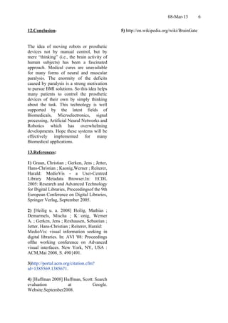 Braingate | DOC | Brain and Nervous System Disorders | Diseases and ...