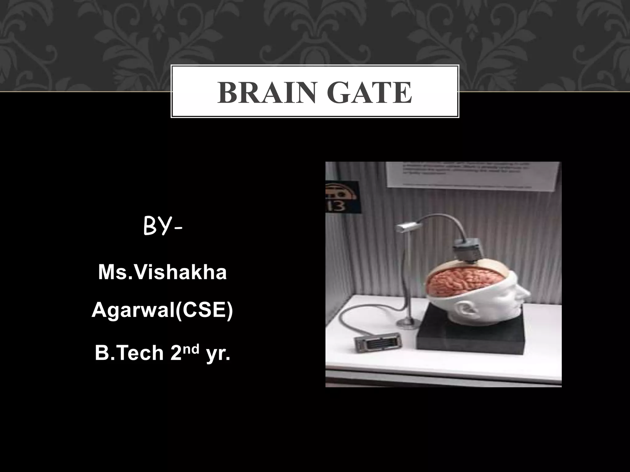 BRAIN GATE | PPT