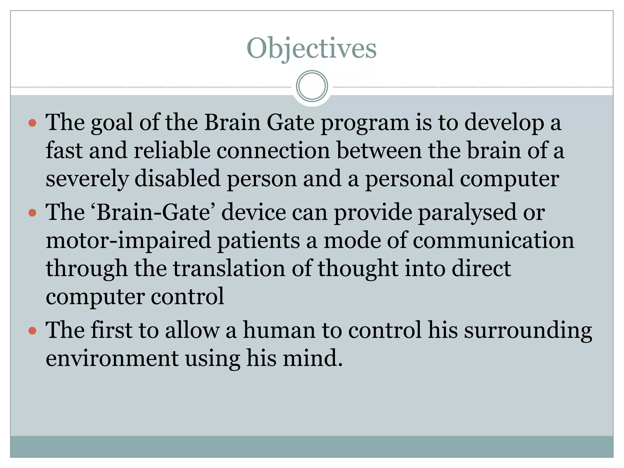 Braingate | PPT