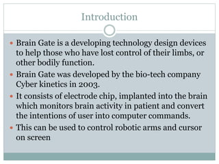 Braingate | PPTX