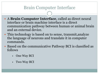 Braingate | PPTX | Computer Peripherals | Computing