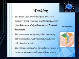Brain gate | PPT