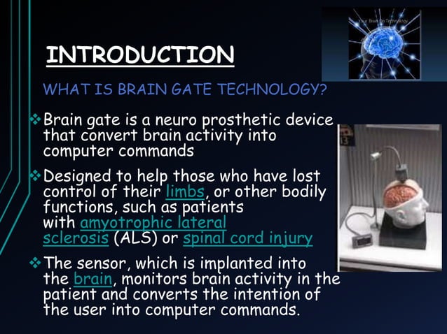 Brain gate | PPT