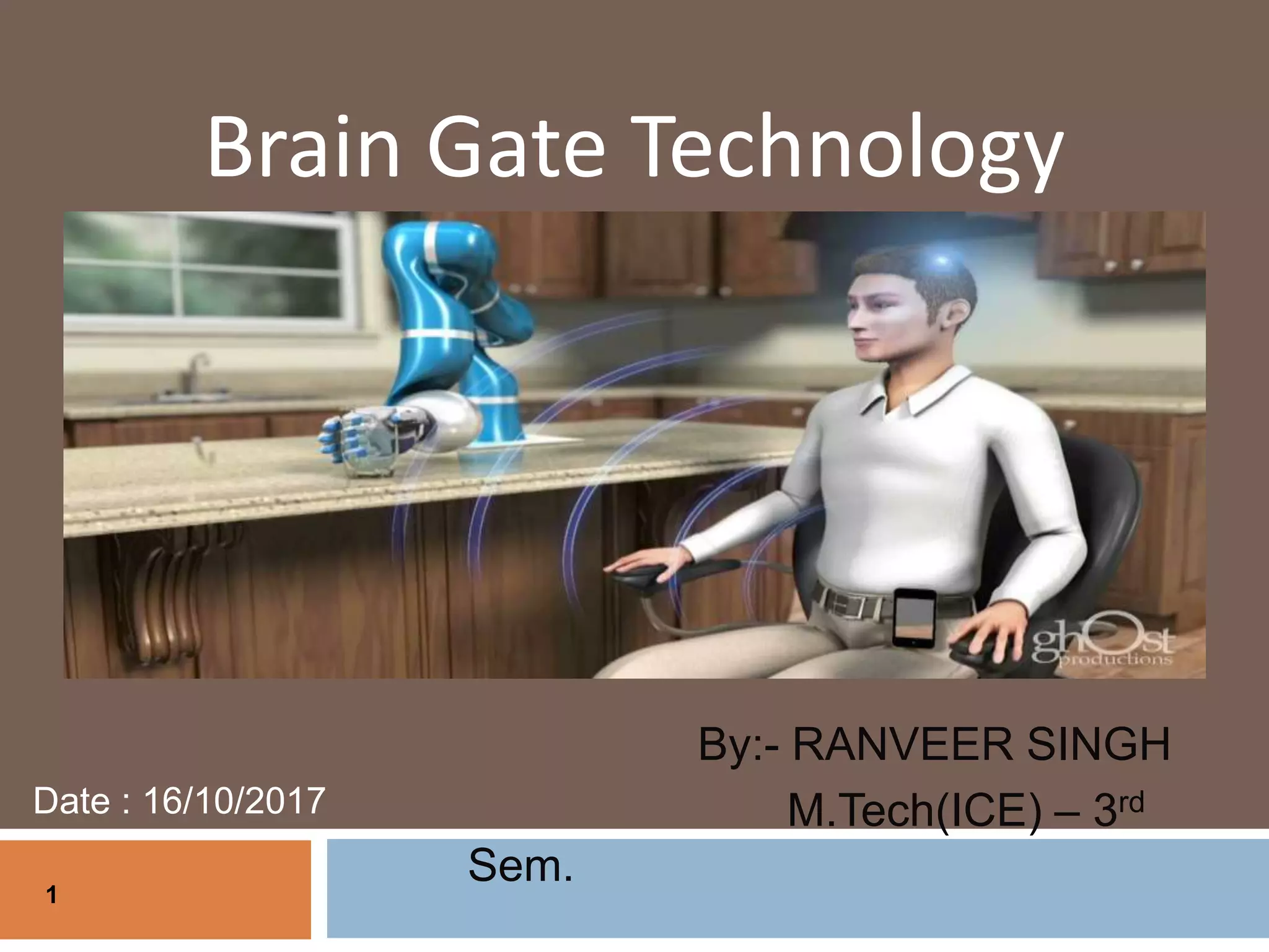 Brain Gate Technology | PPTX