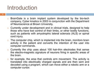 Brain Gate Technology | PPTX