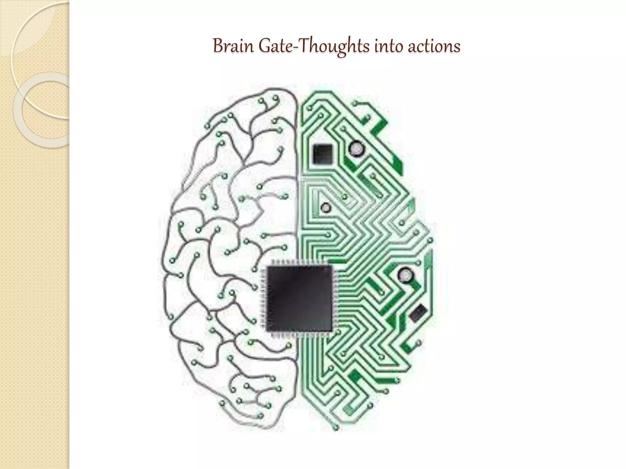 Brain gate- thoughts into actions | PPTX | Brain and Nervous System ...