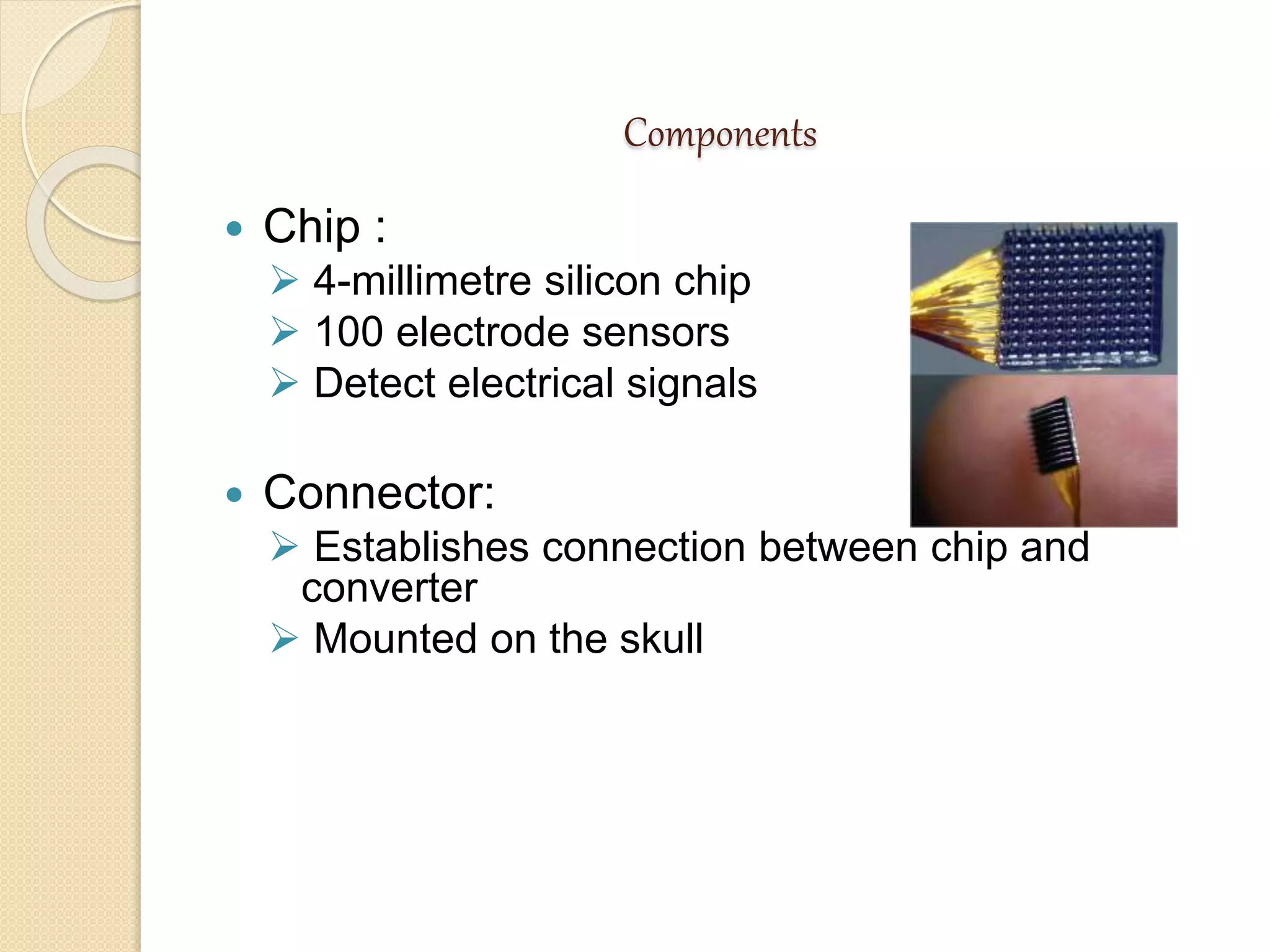 Brain gate- thoughts into actions | PPT