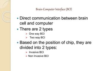 Brain gate- thoughts into actions | PPTX | Brain and Nervous System ...